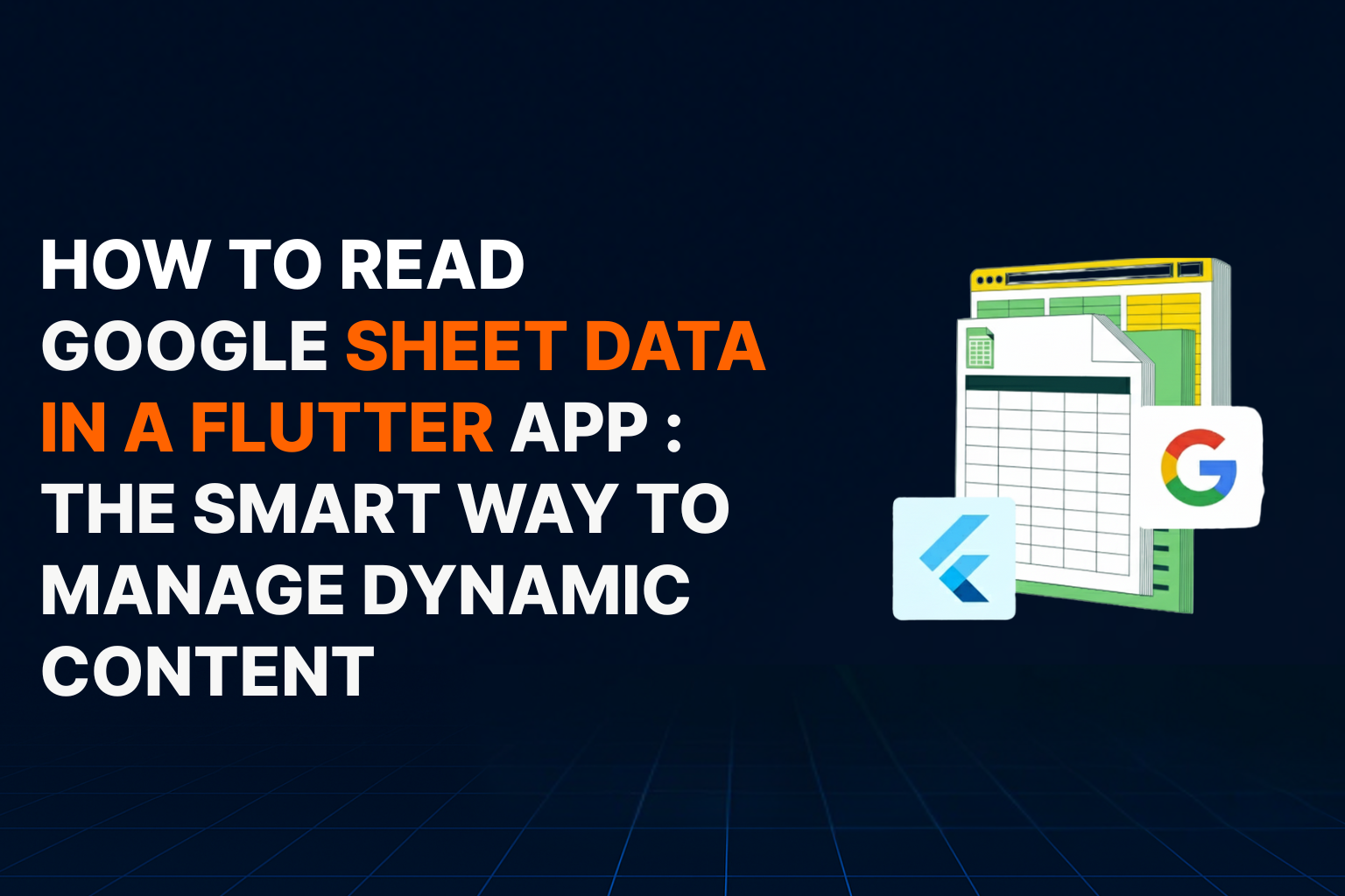 How to Read Google Sheet Data in a Flutter App | Google Sheets API Integration Guide | VoxturrLabs